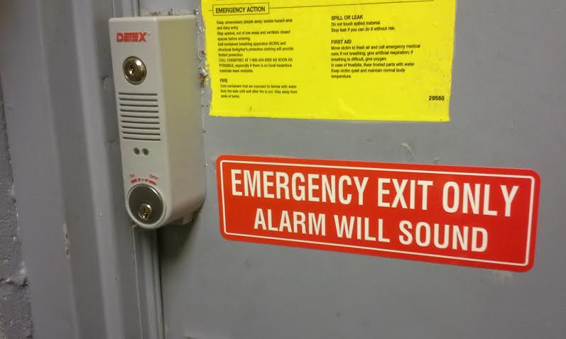 Detex Exit Alarm Lock Installation in Cincinnati, OH - Eagle's ...